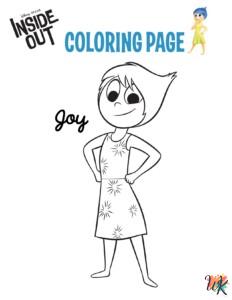 54 Inside Out Coloring Pages For Kids - ColoringPagesWk