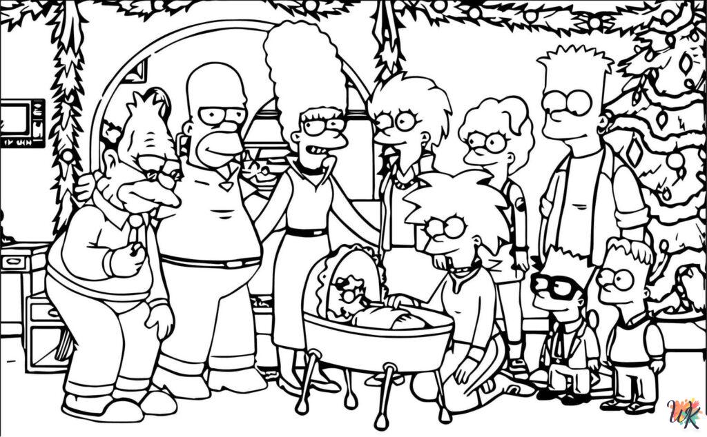 89 The Simpsons Coloring Pages For Kids - ColoringPagesWK.com
