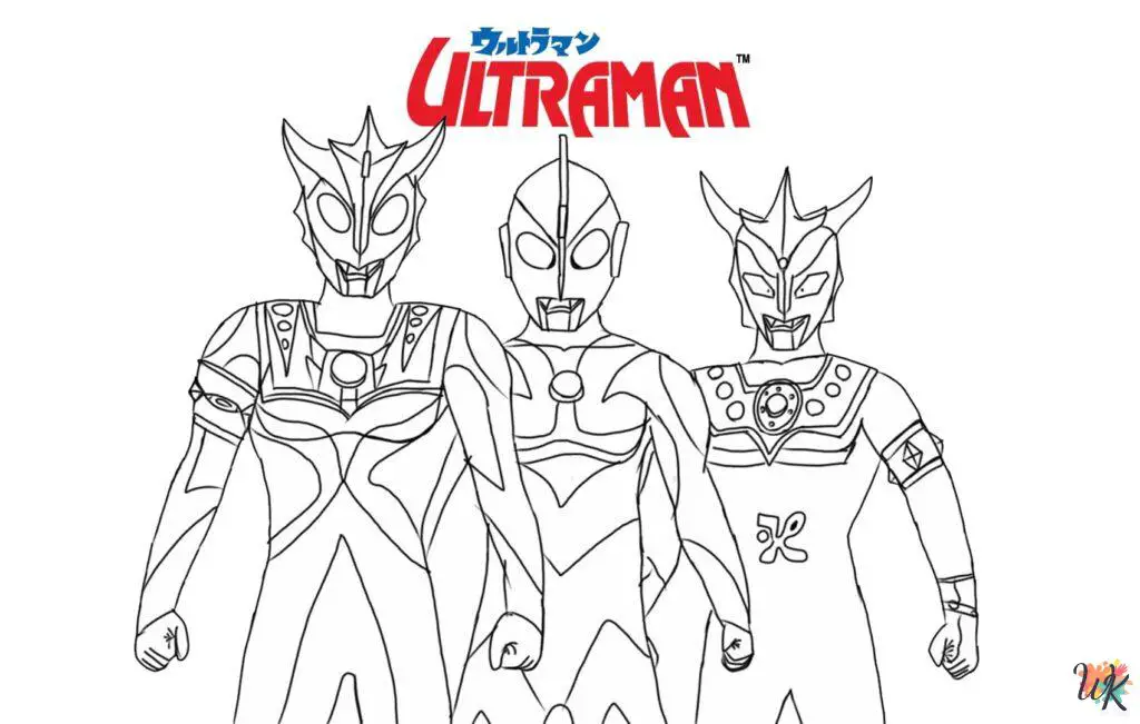 69 Ultraman Coloring Pages For Kids - ColoringPagesWK.com