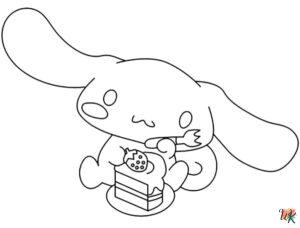 64 Cinnamoroll Coloring Pages For Kids - ColoringPagesWK