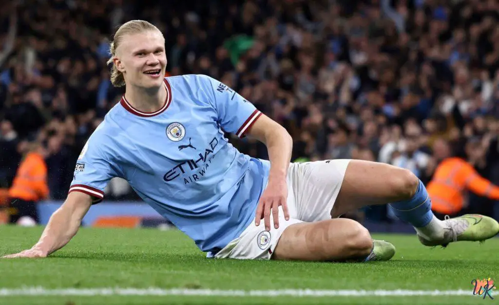 27 Erling Haaland Coloring Pages For Kids - ColoringPagesWK