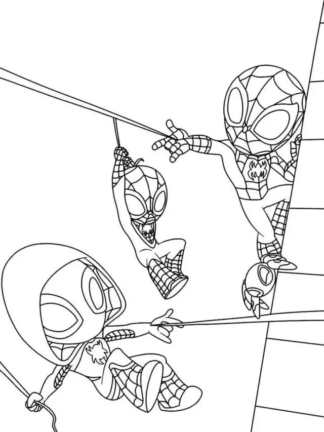 21 Spidey And His Amazing Friends Coloring Pages For Kids 21 Spidey And His Amazing Friends Coloring Pages For Kids
