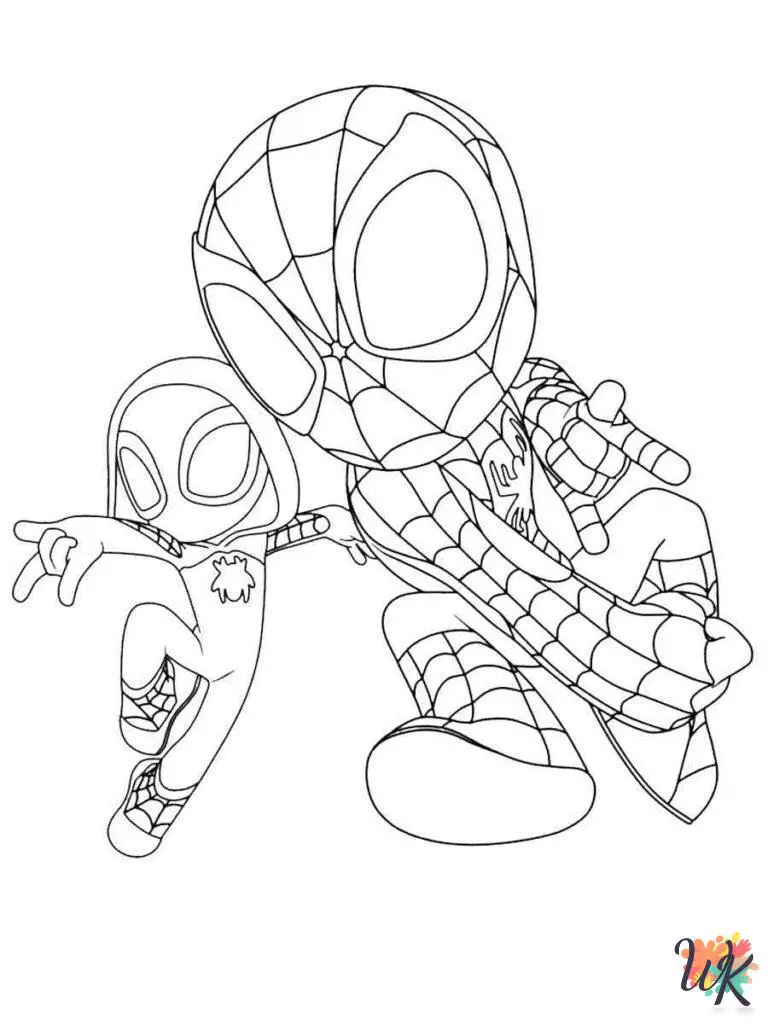 21 Spidey And His Amazing Friends Coloring Pages For Kids 21 Spidey And His Amazing Friends Coloring Pages For Kids