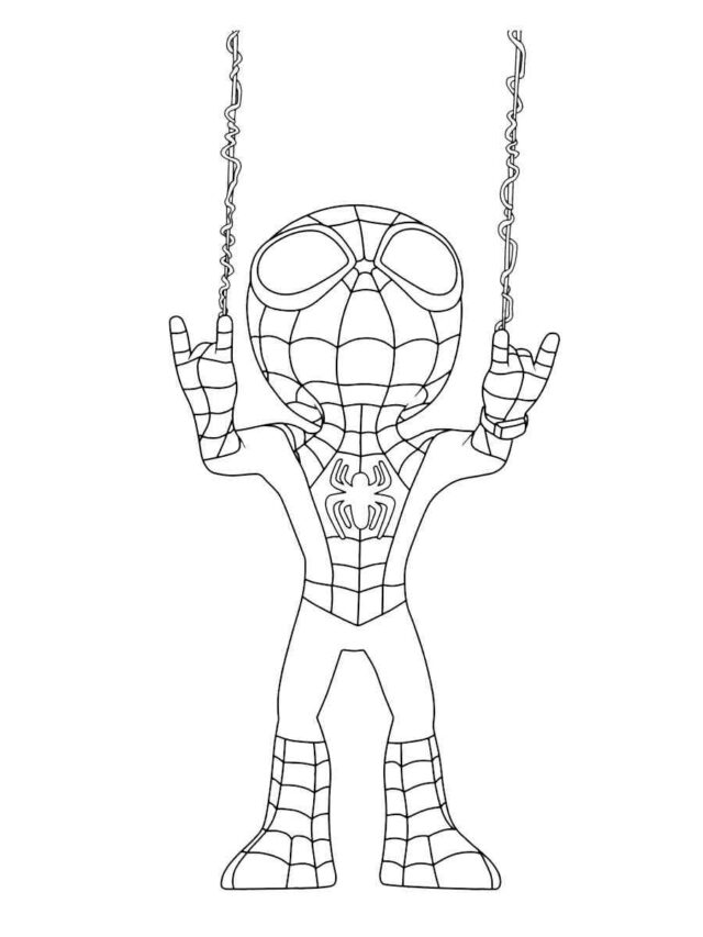 21 Spidey And His Amazing Friends Coloring Pages For Kids