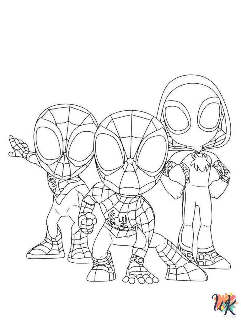 21 Spidey And His Amazing Friends Coloring Pages For Kids