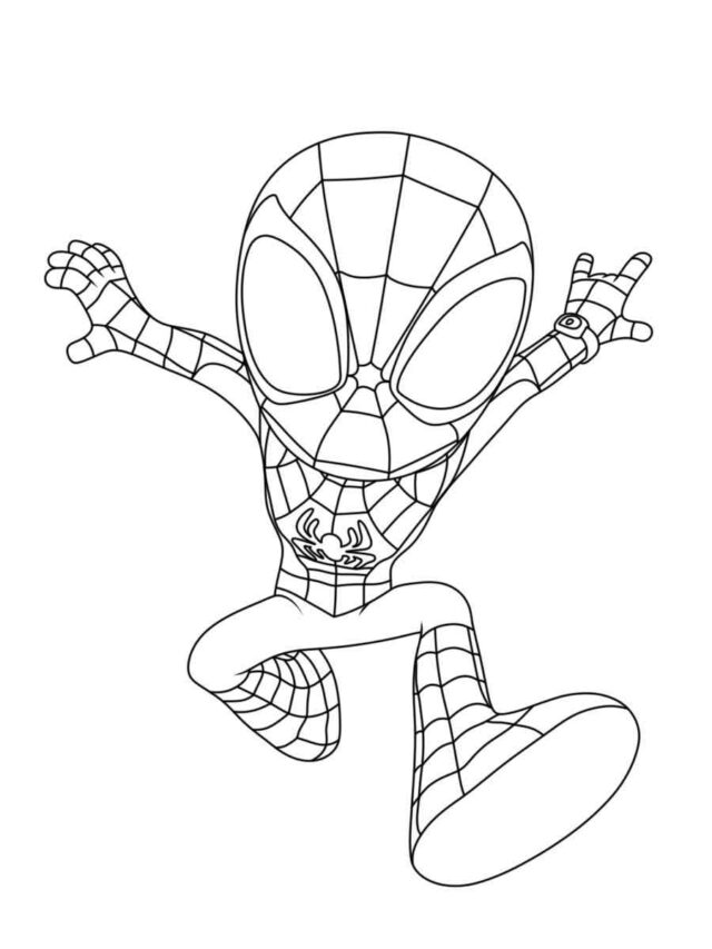 21 Spidey And His Amazing Friends Coloring Pages For Kids