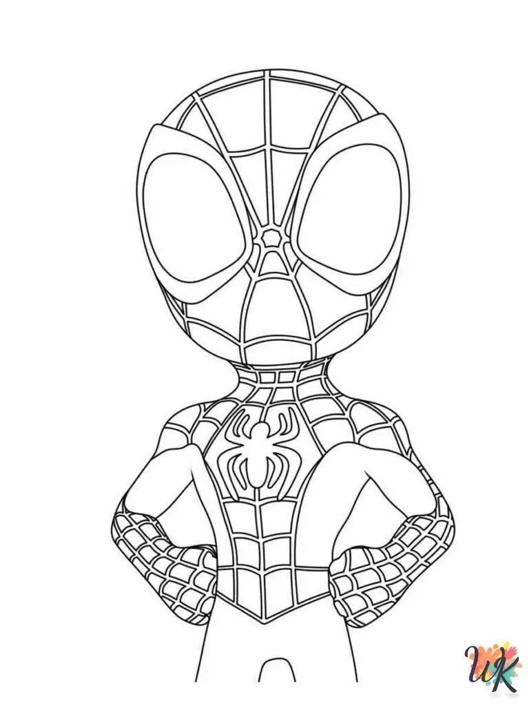 21 Spidey And His Amazing Friends Coloring Pages For Kids