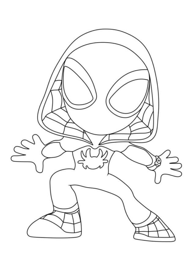 21 Spidey And His Amazing Friends Coloring Pages For Kids