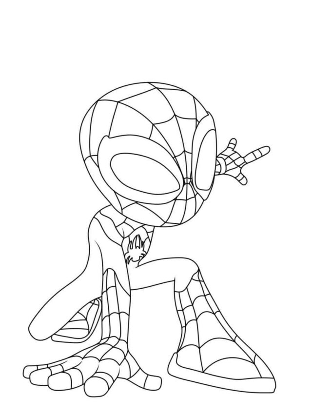 21 Spidey And His Amazing Friends Coloring Pages For Kids
