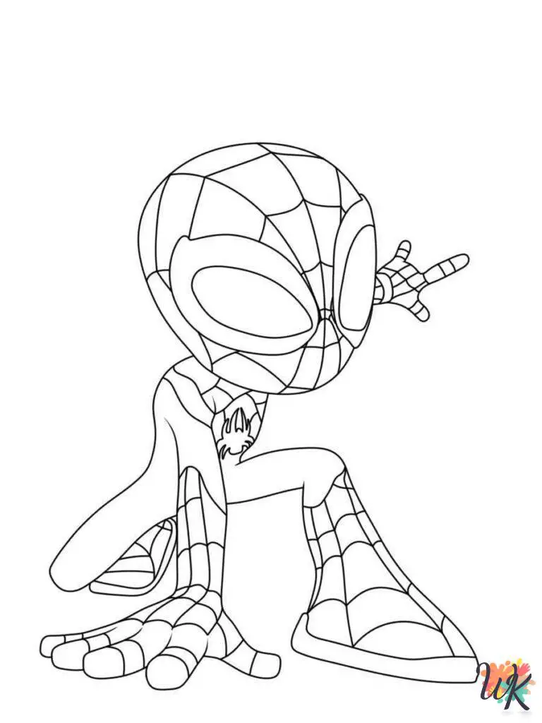 21 Spidey And His Amazing Friends Coloring Pages For Kids