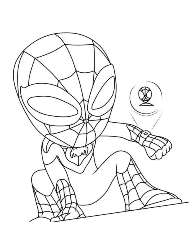 21 Spidey And His Amazing Friends Coloring Pages For Kids
