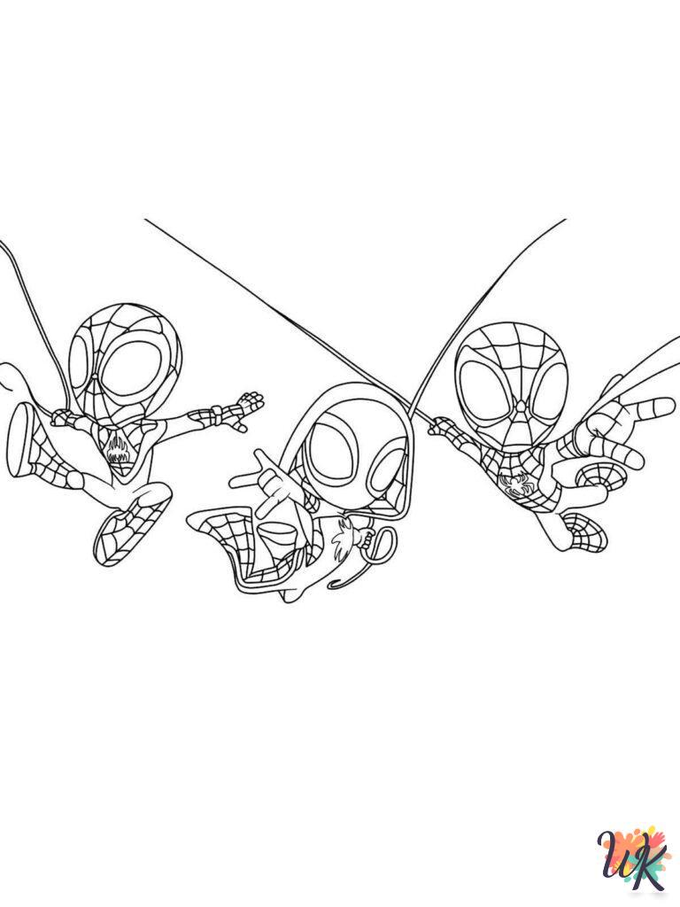 21 Spidey And His Amazing Friends Coloring Pages For Kids