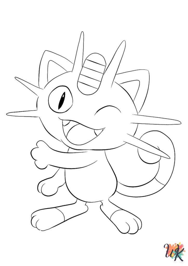 How To Draw Mewtwo Coloring Pages For Kids - ColoringPagesWK