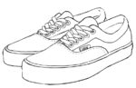 94 Sneaker Coloring Pages For Kids - ColoringPagesWK.com