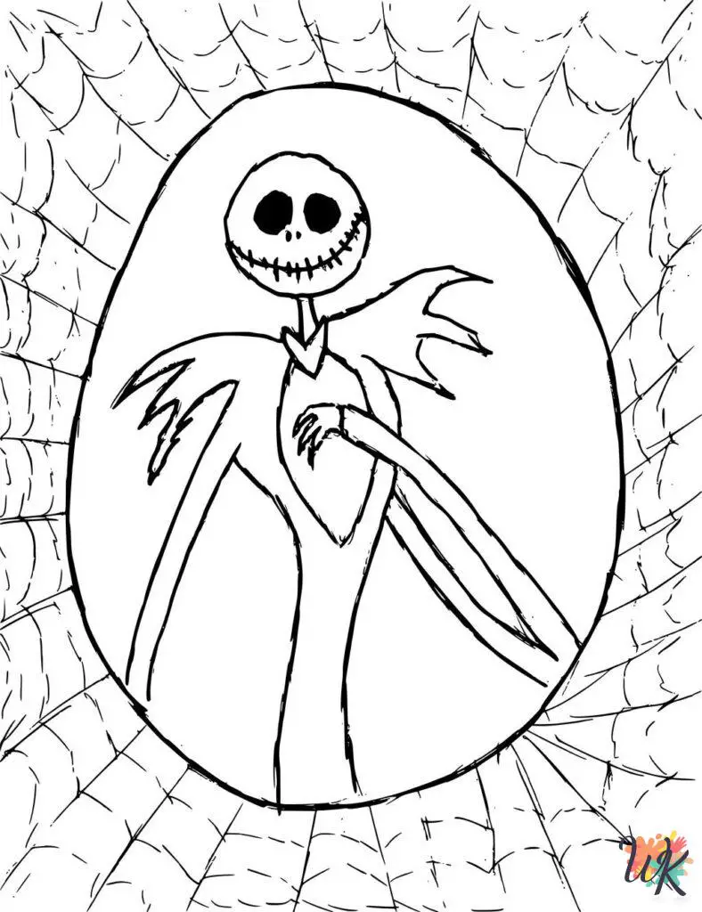 33 Jack Skellington Coloring Pages