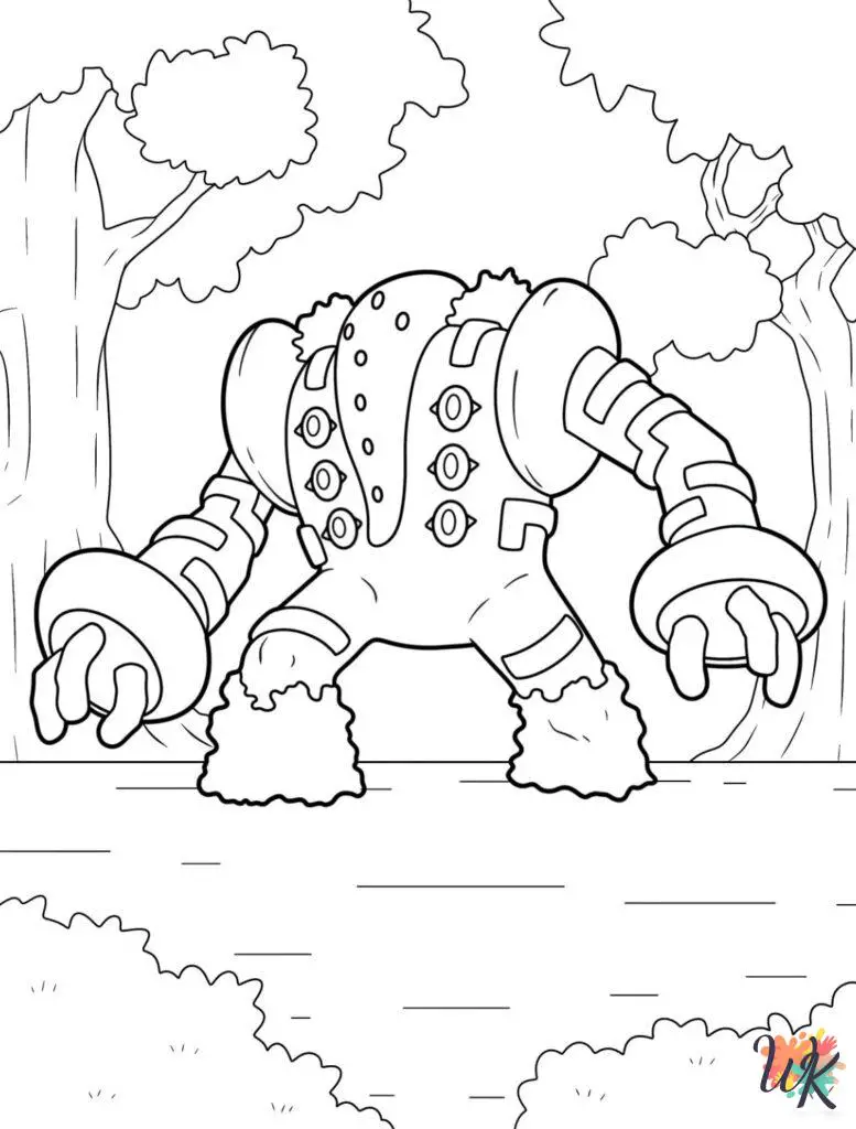 46 Legendary Pokemon Coloring Pages - Unleash Your Imagination
