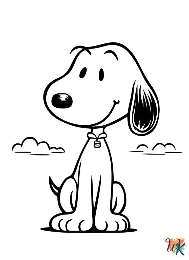 96 Peanuts Coloring Pages | Unleash Your Child's Creativity