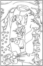 Bible Christmas Story Coloring Pages Home Sketch Coloring Page