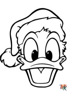 45 Christmas Disney Coloring Pages For Kids - ColoringPagesWK