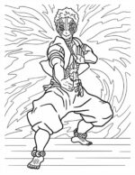 47 Demon Slayer Coloring Pages For Kids | ColoringPagesWK