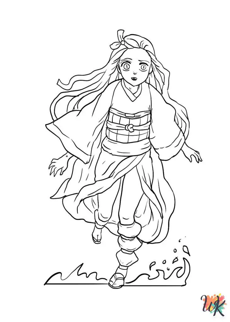 47 Demon Slayer Coloring Pages For Kids | ColoringPagesWK