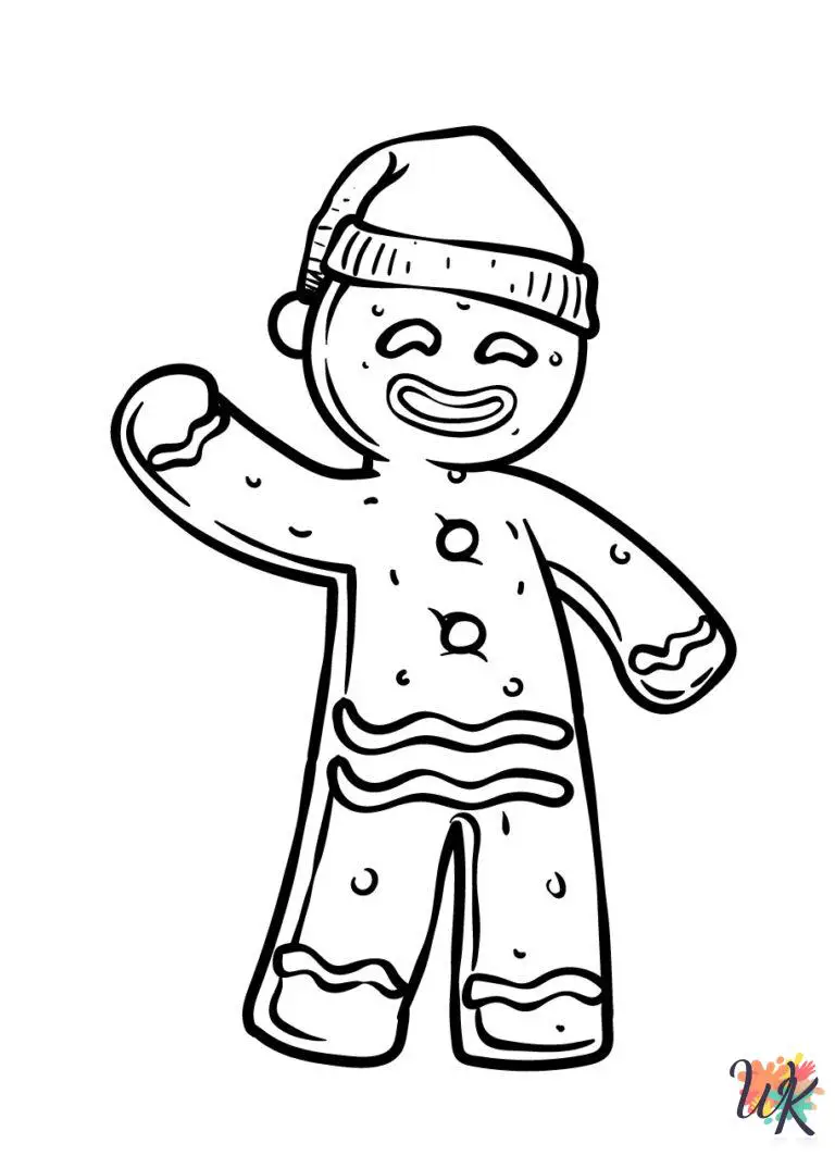 52 Gingerbread Coloring Pages | Christmas Fun For Kids Of Kids
