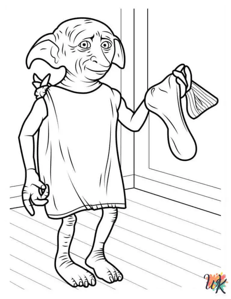 44 Harry Potter Coloring Pages For Kids - ColoringPagesWK