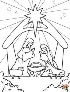 40 Nativity Coloring Pages - Faith-Focused Fun For Kids
