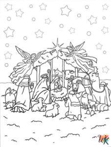 40 Nativity Coloring Pages - Faith-Focused Fun For Kids