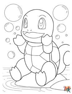 24 Squirtle Coloring Pages For Kids - Print & Color For Fun!