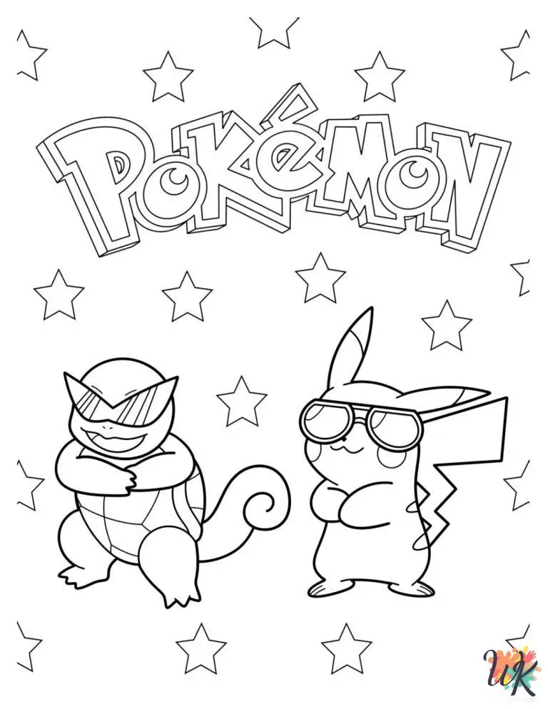 24 Squirtle Coloring Pages For Kids - Print & Color For Fun!