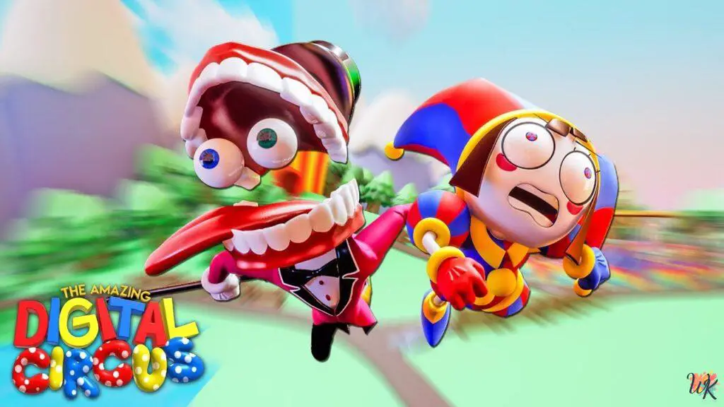 54 The Amazing Digital Circus Coloring Pages For Kids - ColoringPagesWK