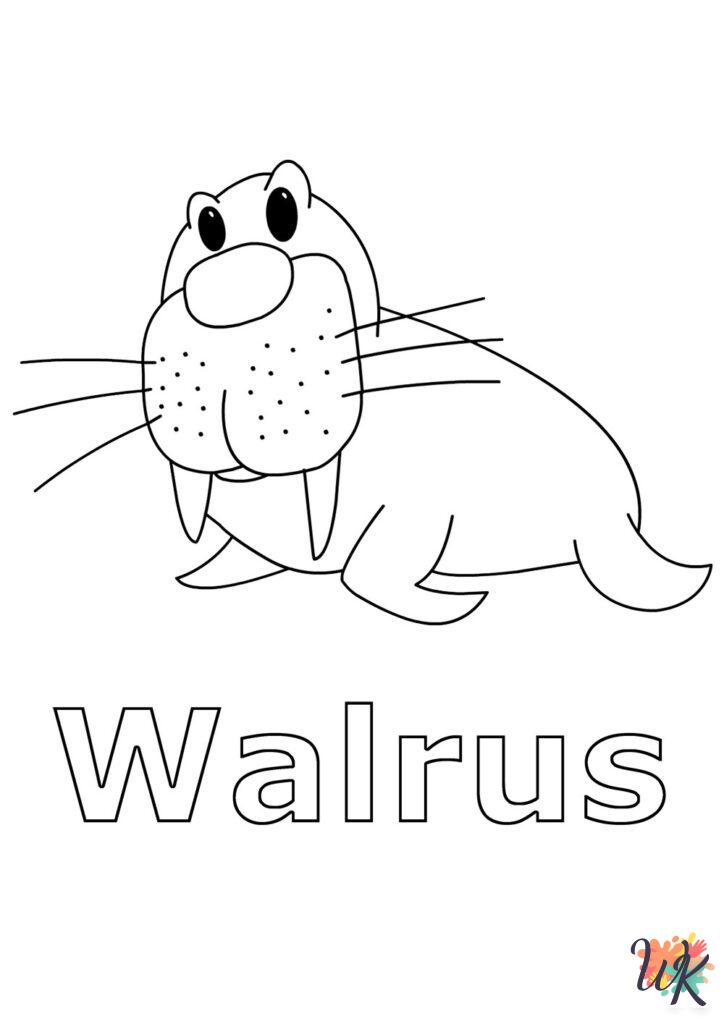 56 Arctic Animals Coloring Pages - Explore The Arctic | ColoringPagesWK