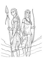 15 Avatar Coloring Pages For Kids - Fun And Creative For Kids