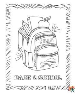 14 Buffalo Bills Coloring Pages