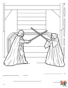 26 Darth Vader Coloring Pages For Kids - ColoringPagesWK