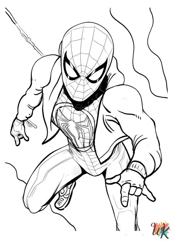 33 Miles Morales Coloring Pages - Free Printable Sheets
