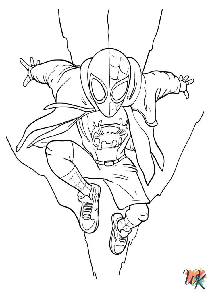 33 Miles Morales Coloring Pages - Free Printable Sheets
