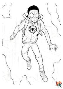 33 Miles Morales Coloring Pages - Free Printable Sheets