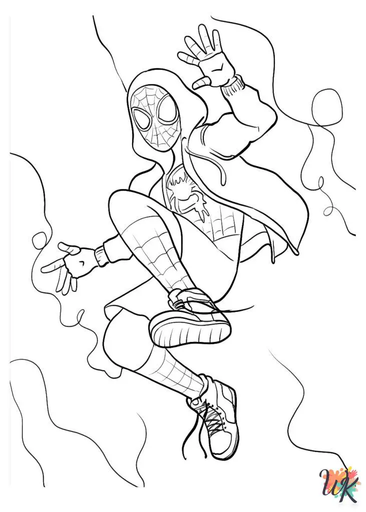 33 Miles Morales Coloring Pages - Free Printable Sheets