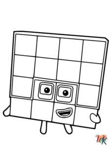 41 Discover The Magic Of Numberblocks Coloring Pages For Kids