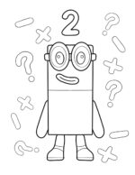 41 Discover The Magic Of Numberblocks Coloring Pages For Kids