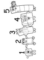 41 Discover The Magic Of Numberblocks Coloring Pages For Kids