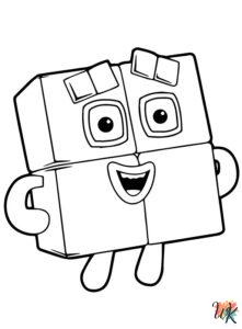 41 Discover The Magic Of Numberblocks Coloring Pages For Kids