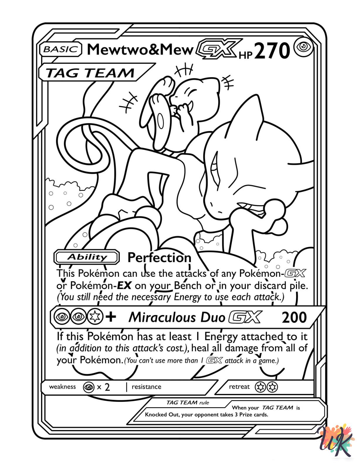 20 Pokemon Card Coloring Pages For Kids ColoringPagesWK 20 Pokemon Card Coloring Pages For Kids ColoringPagesWK