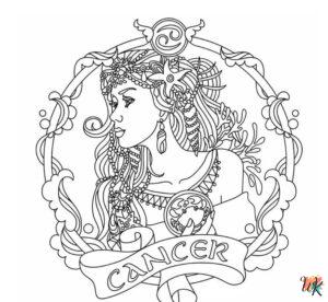 80 Zodiac Signs Coloring Pages - Explore The World Of Astrology