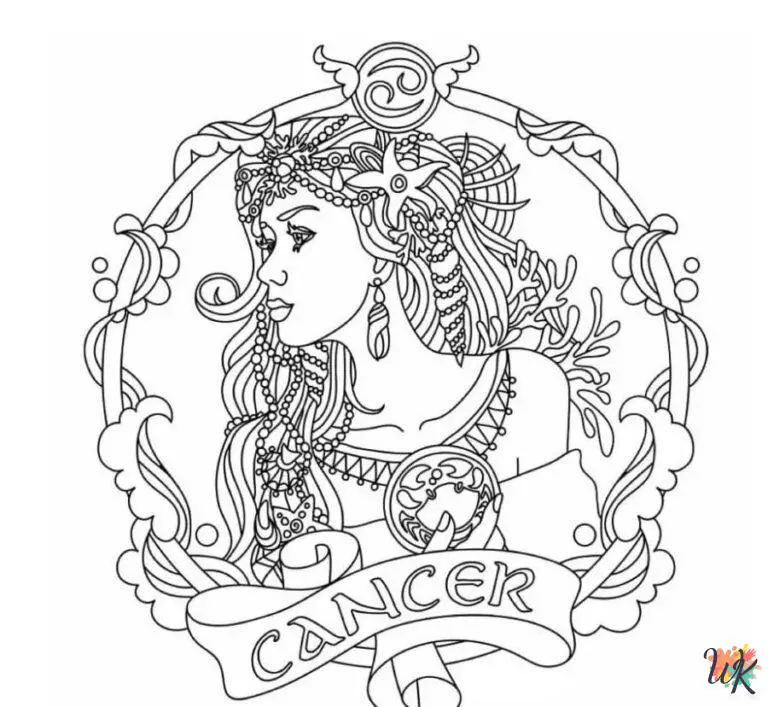 80 Zodiac Signs Coloring Pages - Explore The World Of Astrology