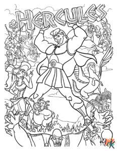 20 Hercules Coloring Pages
