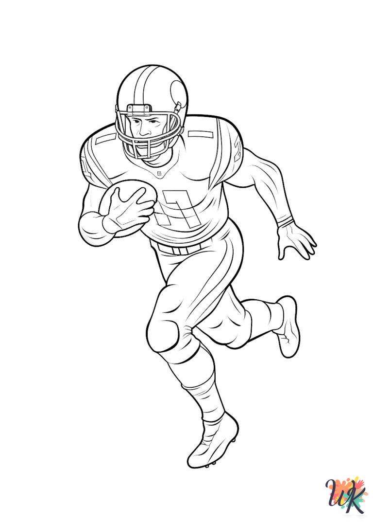 15 NFL Coloring Pages For Kids | Sports - ColoringPagesWK