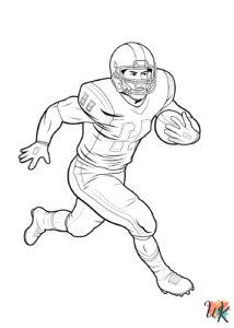 15 NFL Coloring Pages For Kids | Sports - ColoringPagesWK